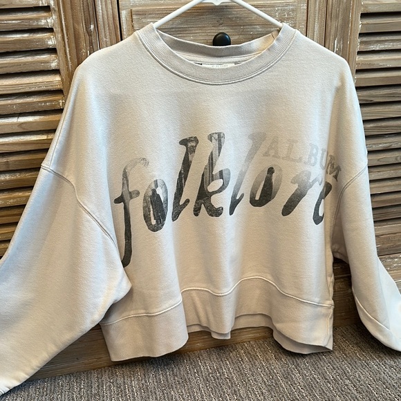 Taylor Swift | Tops | Official Taylor Swift Folklore Album Boxy ...